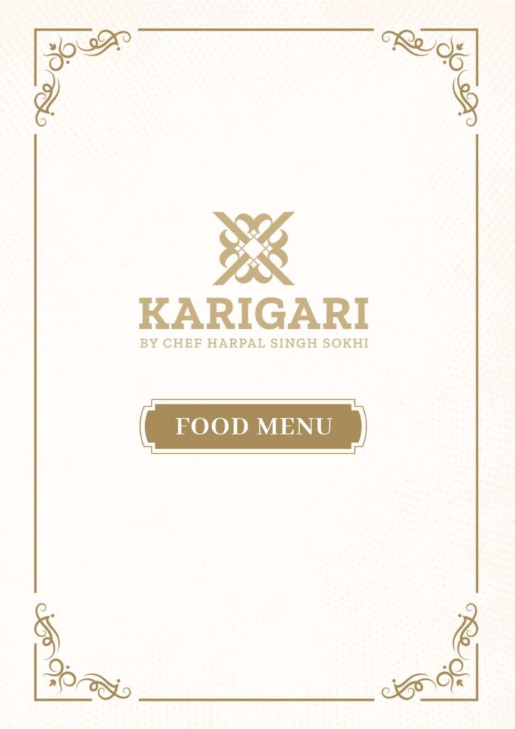 Menu - KARIGARI